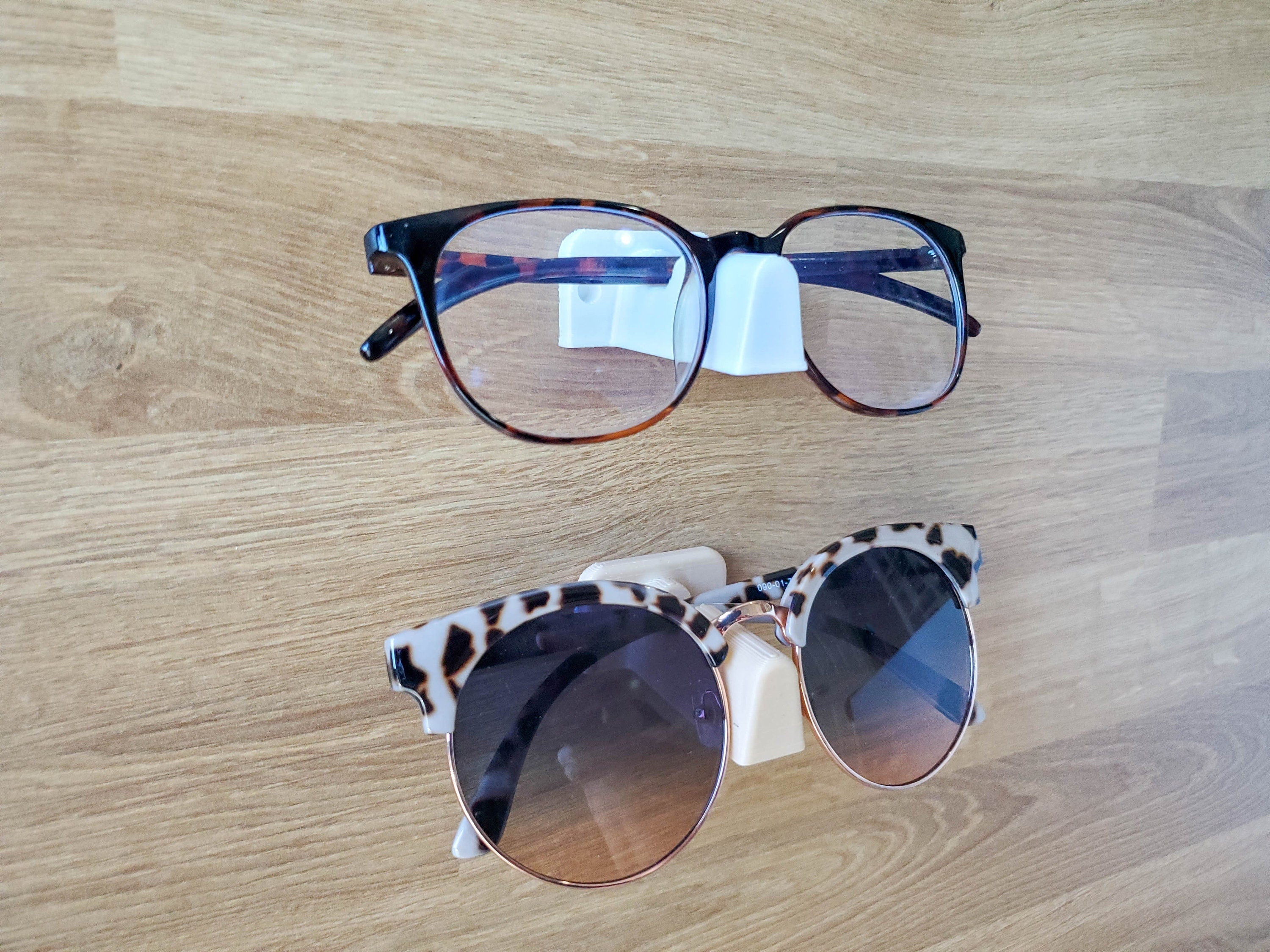 Wall Mounted Glasses Stand Minimalist Hooks for Organized Ready to Grab ...