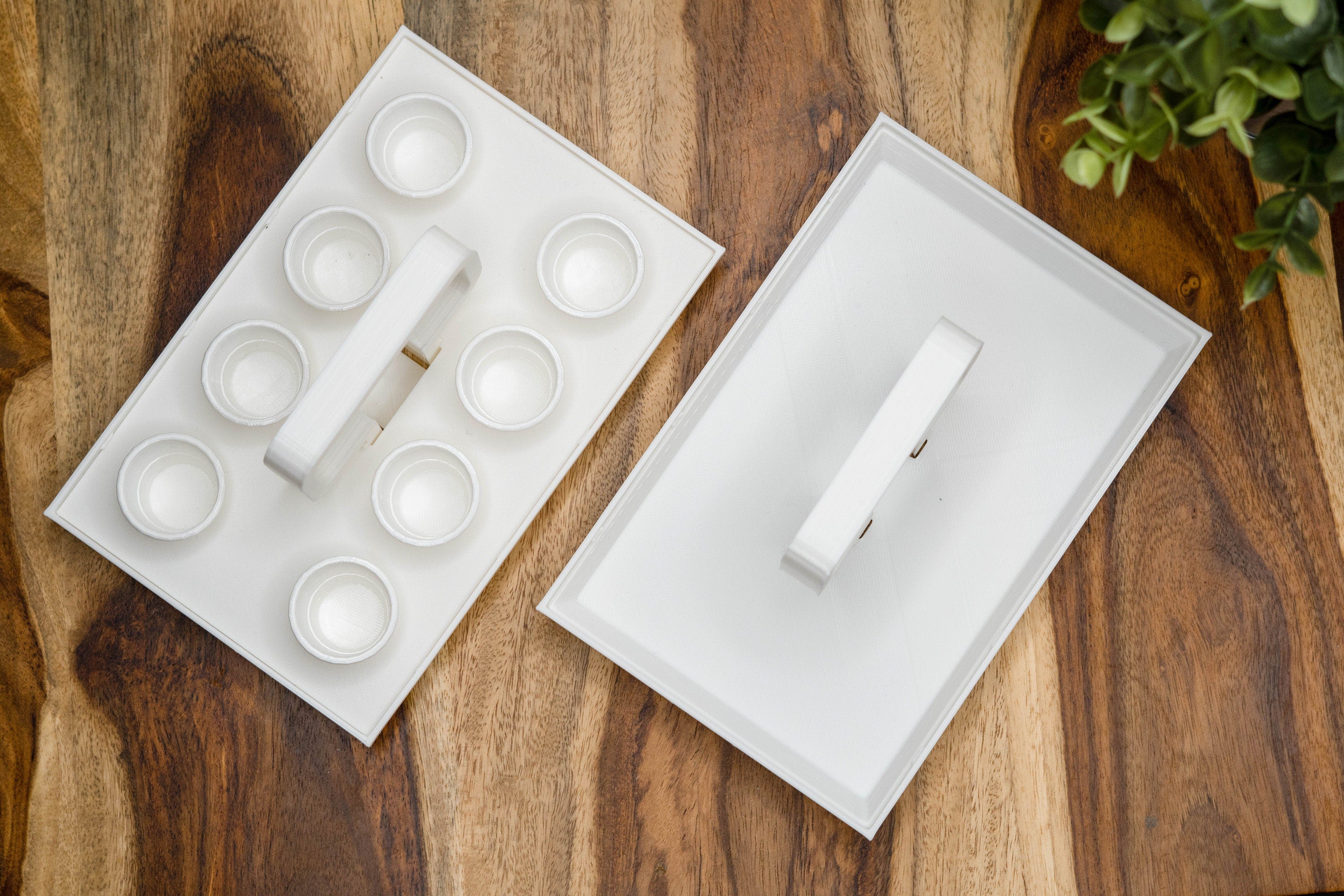 Sacrament Trays for LDS/Mormon Home Church | Collapsible for Storage